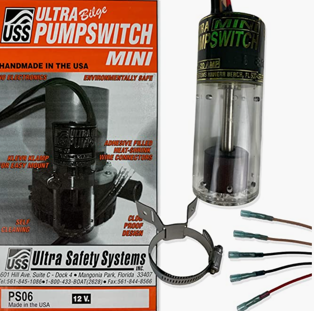 UPS-0612V ULTRA SAFETY SYSTEMS FLOAT BILGE PUMP SWITCH MINI UPS-0612V ...