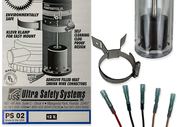 UPS-0612V ULTRA SAFETY SYSTEMS FLOAT BILGE PUMP SWITCH MINI UPS-0612V ...