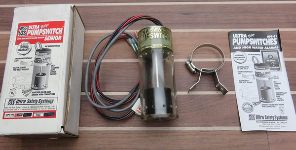 UPS-01 Ultra Safety Systems Ultra Bilge Pump Switch SENIOR (12volt ...